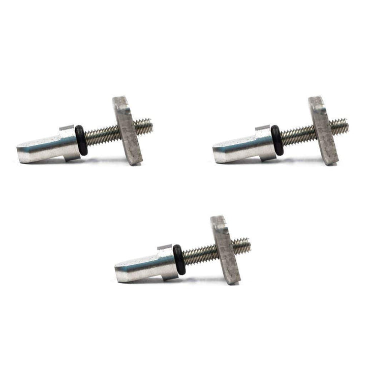 Tool Free Fin Screw + Plates (3 Pack) – Level Six